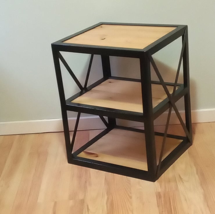 3-Tier Shelving Unit, Industrial, Heavy Duty, W... - Folksy