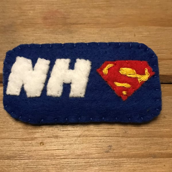NHS Superhero Badge - Folksy