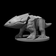 Bulette - 3D Printed Resin DnD Pathfinder Figur... - Folksy