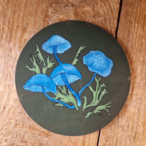 Pixie Parasol Fungi Coaster - Folksy