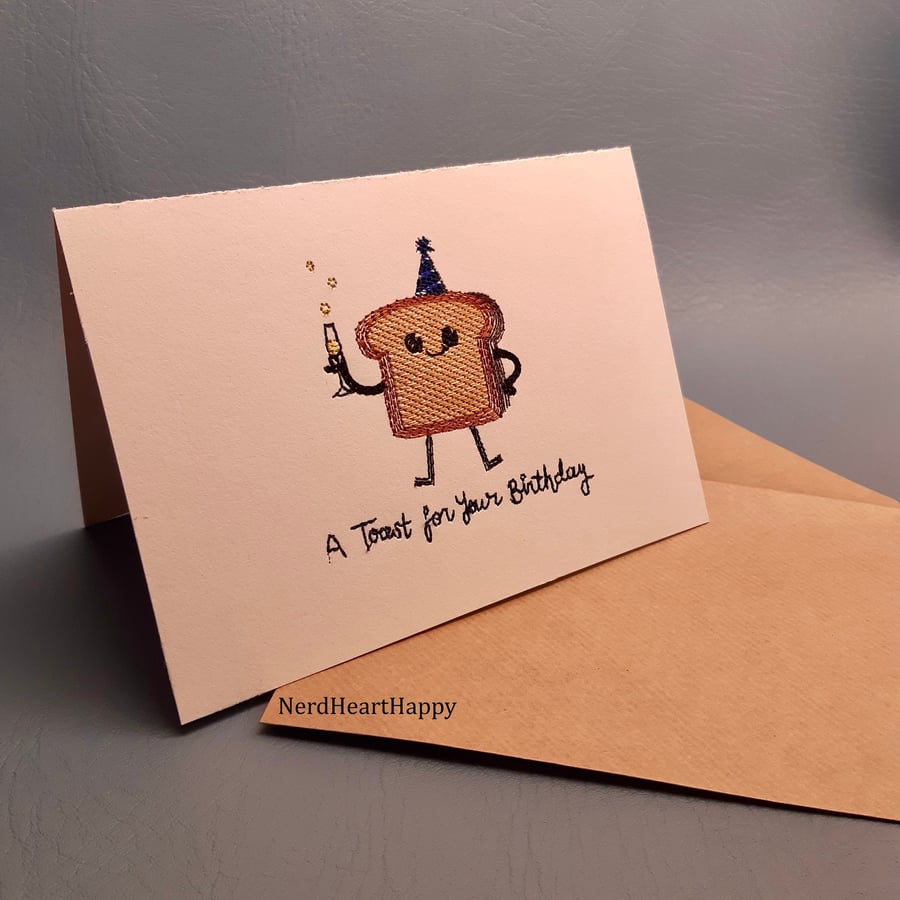 Funny Quote Birthday Card, Handmade Cute Card, ... - Folksy