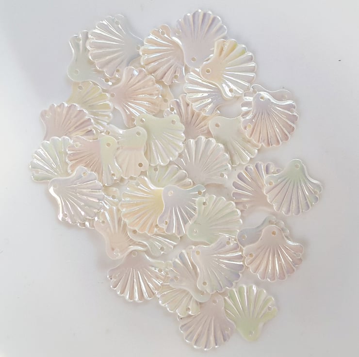 Shell Sequins - Folksy