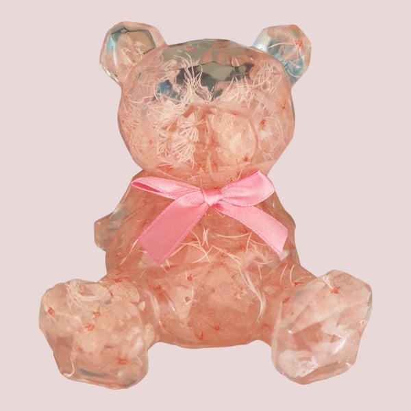 Resin Teddy Bear - Folksy