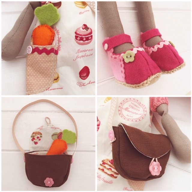 Digital PDF Sewing Pattern for Bunny Rabbit Dol... - Folksy