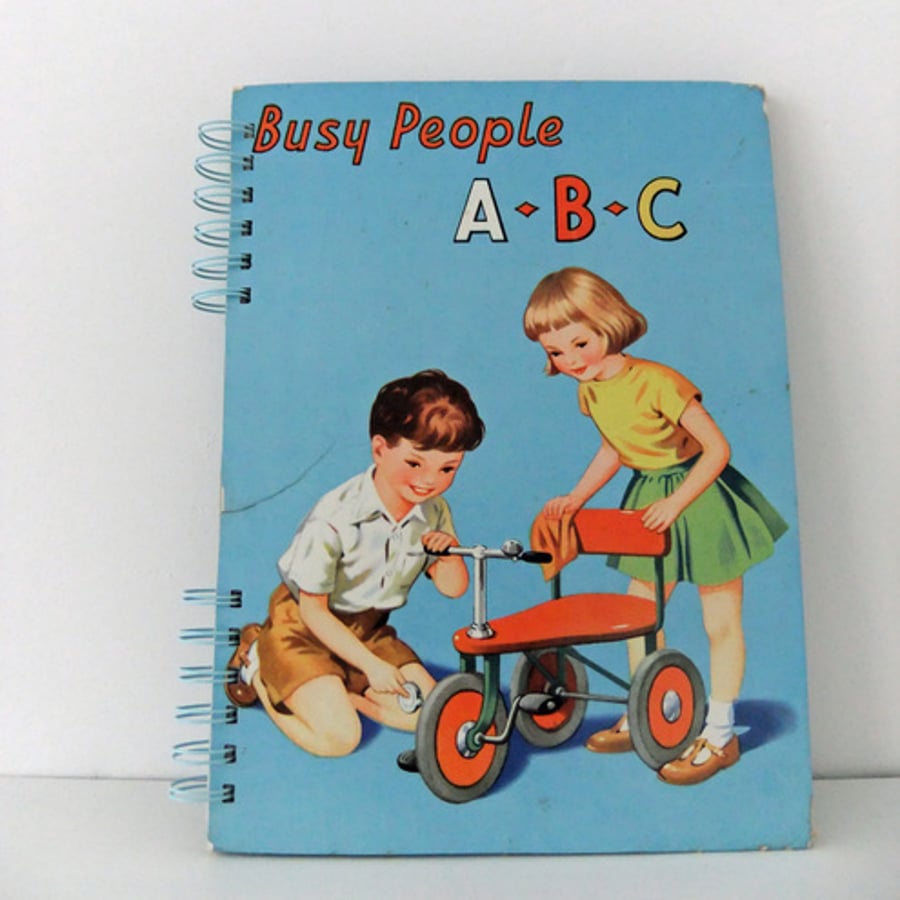 ABC Handmade Notebook - Folksy