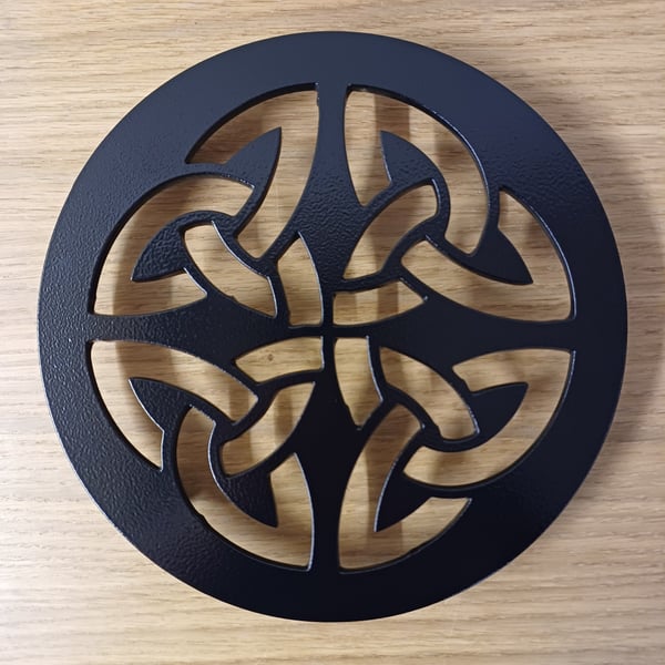 Steel Celtic Knot Trivet - Folksy