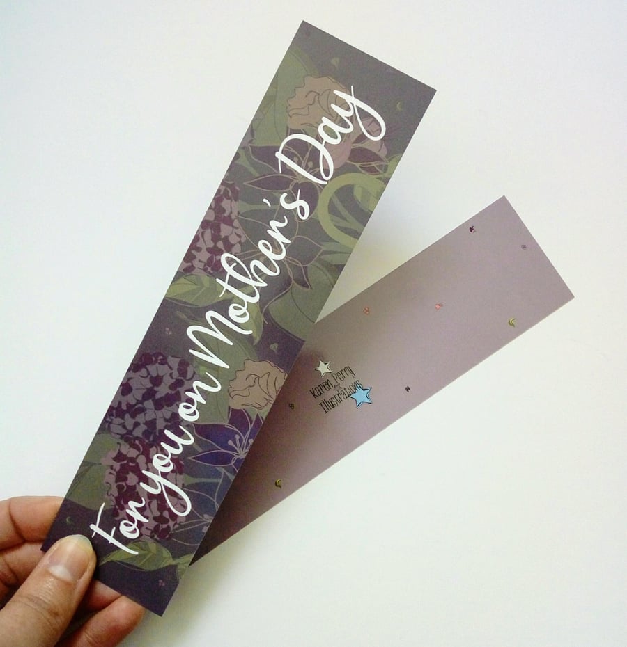 Mother's Day laminated bookmark, mothers day, g... - Folksy