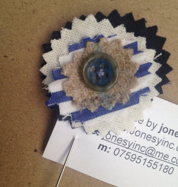 Fabric buttonhole - Folksy