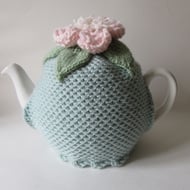 Tea cosy tea cosie - duck egg blue tea pot cosi... - Folksy