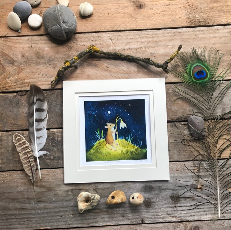 Wilfred Mouse. Signed Limited Edition of 100 ar... - Folksy