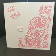 Handmade Best Wishes card - Folksy