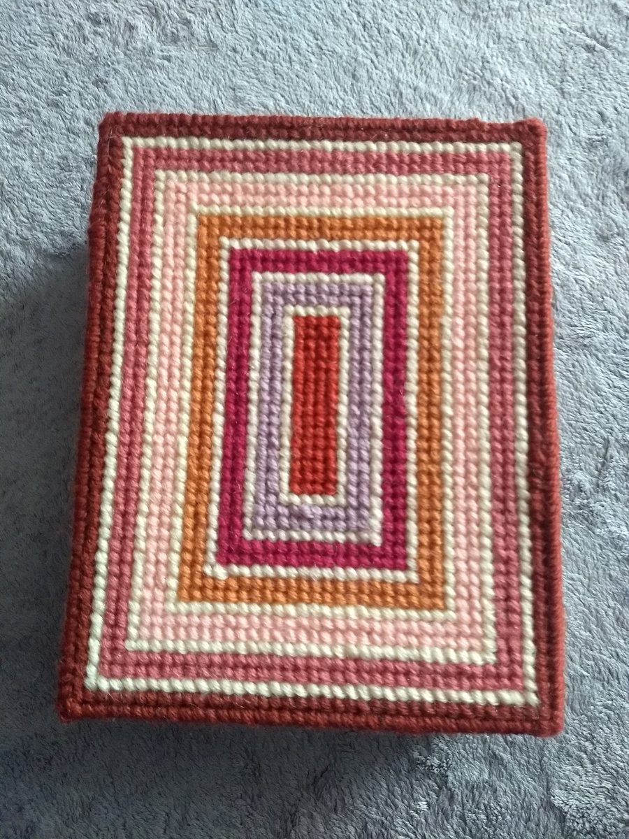 Tapestry jewellery box - Folksy