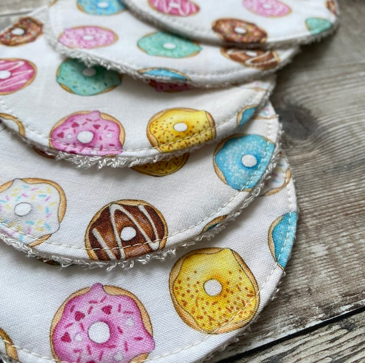 Make Up Remover Facial Rounds Pads Cotton Bambo... - Folksy