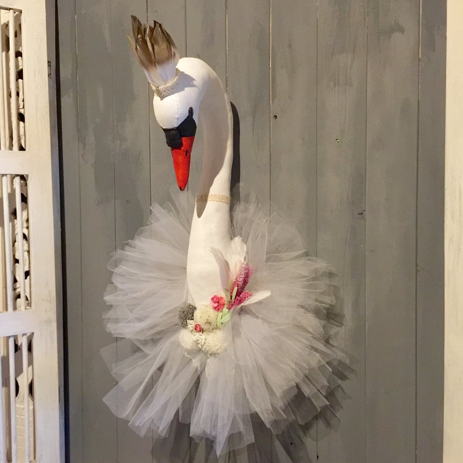 Swan Queen wall decoration - Folksy