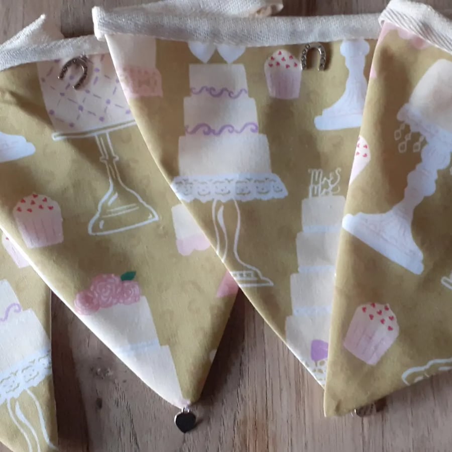 Wedding Cake Table Bunting - Folksy