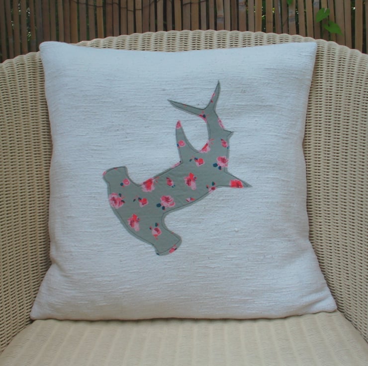 Shark Cushion - Folksy