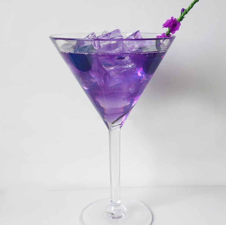 Blueberry and Lavender Fake Cocktail - Food ar... - Folksy
