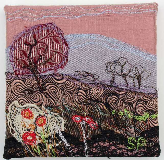 Textile Art Mini Landscape - Folksy