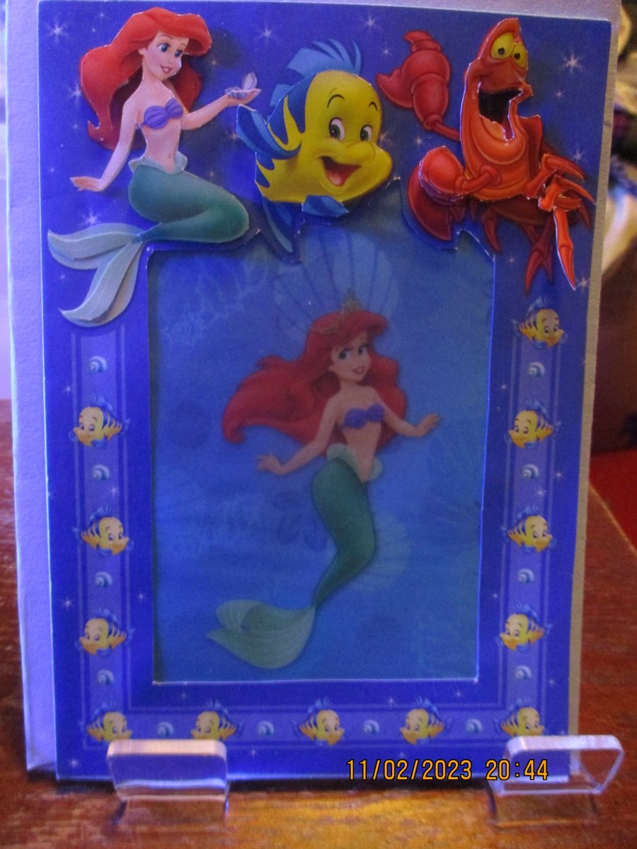 The Little Mermaid Card - Folksy