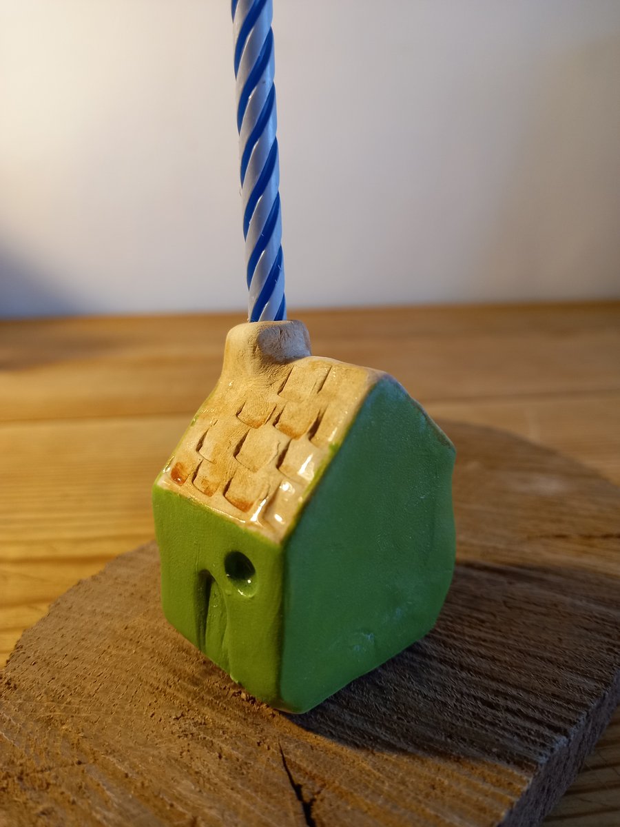 Ceramic tiny Cottage - Folksy