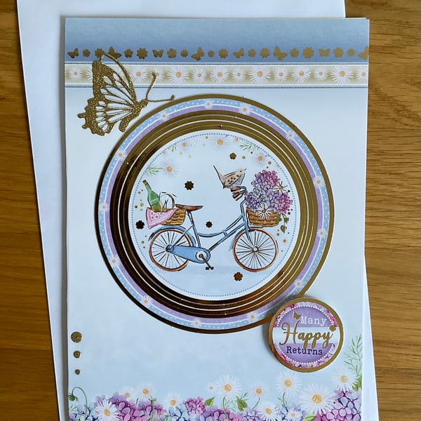 Card. A unique handmade birthday card. - Folksy