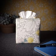 Cube Fabric Tissue Box Cover - Magnolia White a... - Folksy