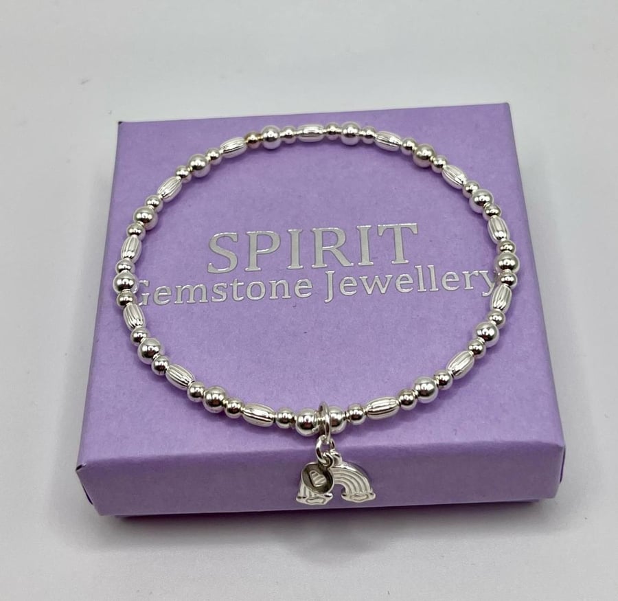 Sterling Silver Charm Bracelets - Folksy