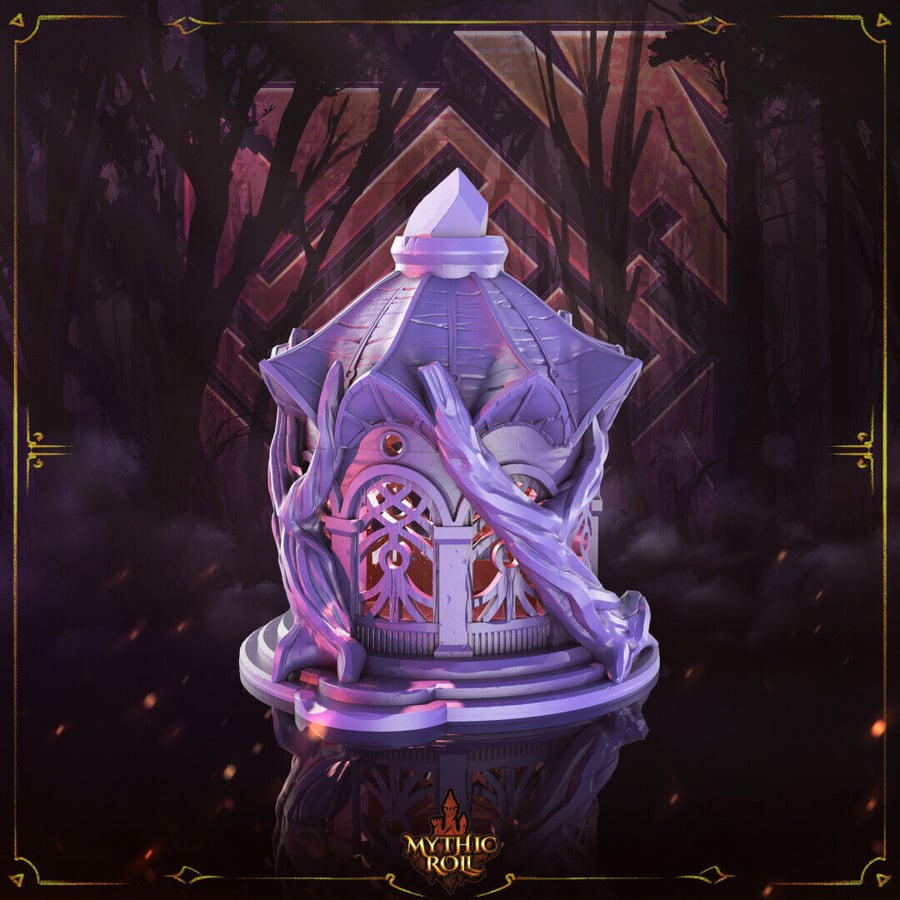 Mythic Roll - Dice Box - Dragon's Lair - DnD Pa... - Folksy