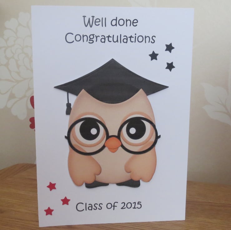 Graduation ,Well Done, Celebration, Class of 20... - Folksy