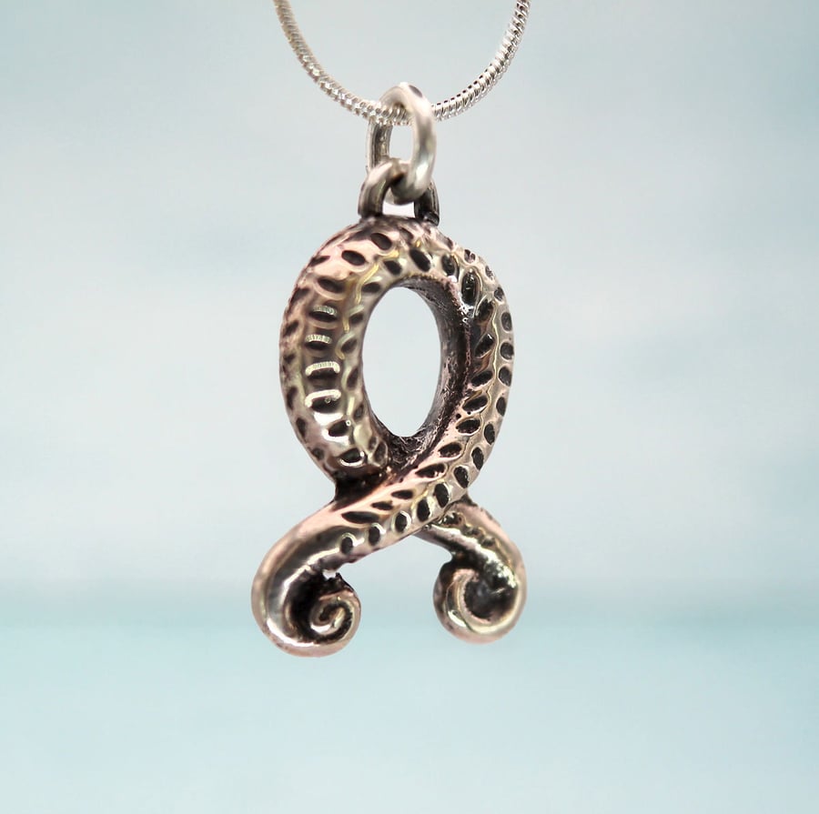 Troll Cross Pendant in Sterling Silver - Viking... - Folksy