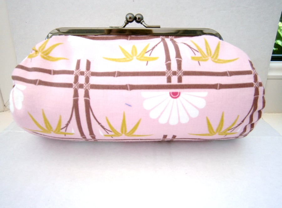 HALF PRICE Amy Butler Clutch Bag Make up Purse - Folksy