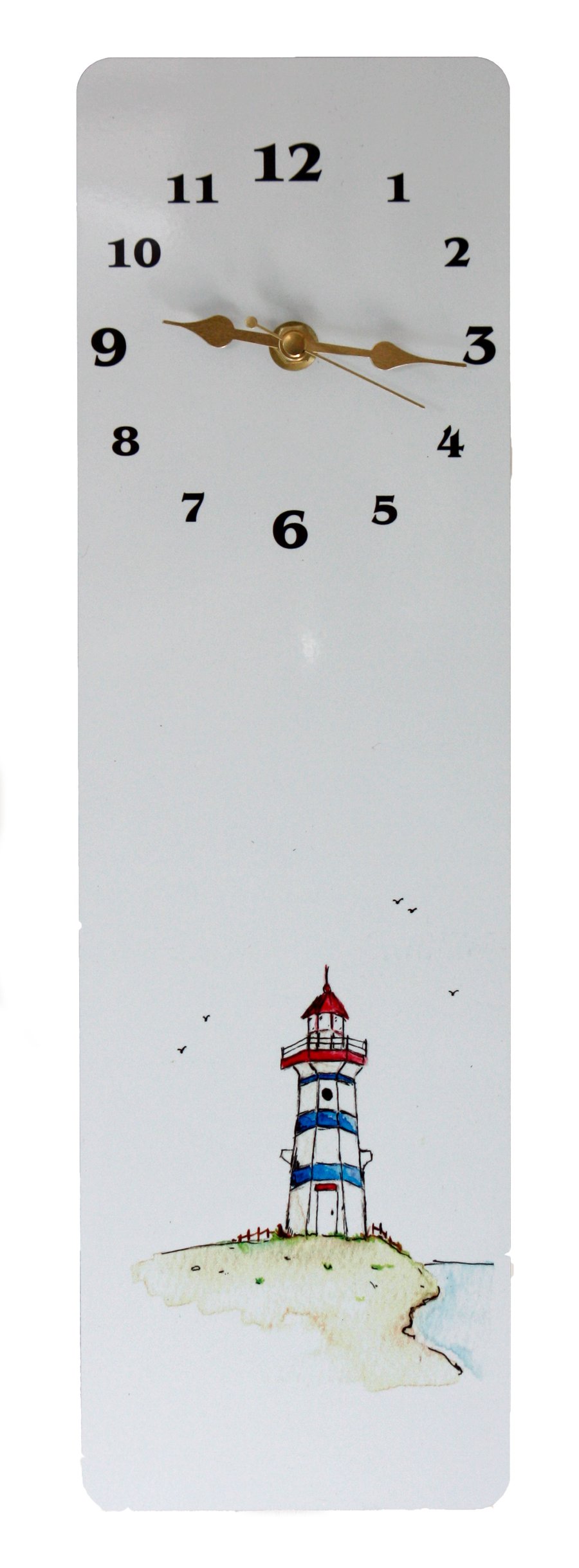 Lighthouse Wall Clock from original drawings - Folksy