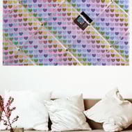 Handmade Bespoke Memo Notice Board With Multico... - Folksy