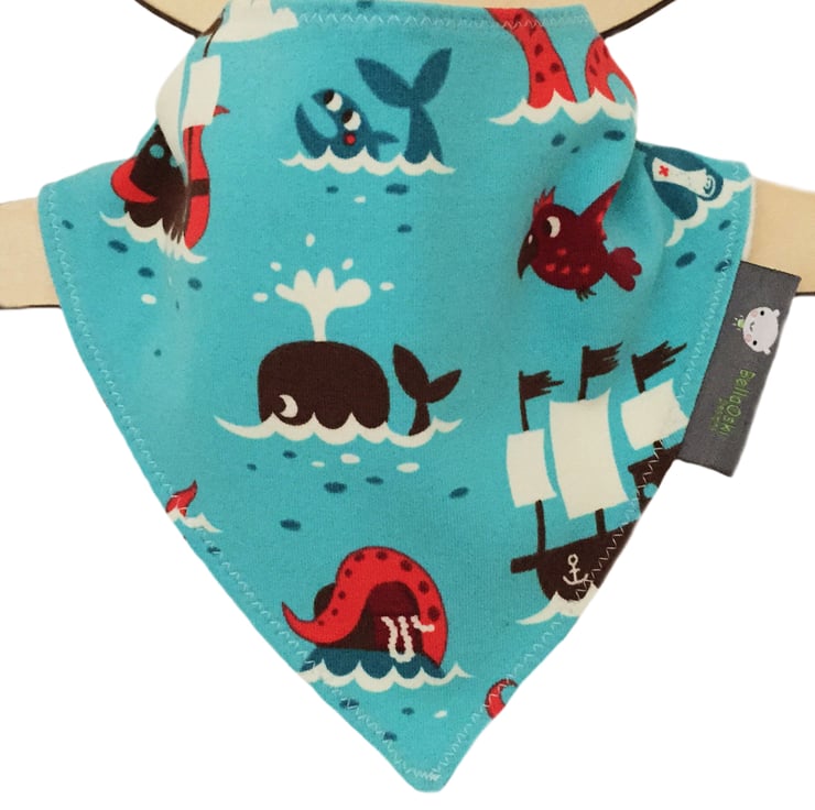 HANDMADE Baby Bandana Dribble Bib with Dutch De... - Folksy
