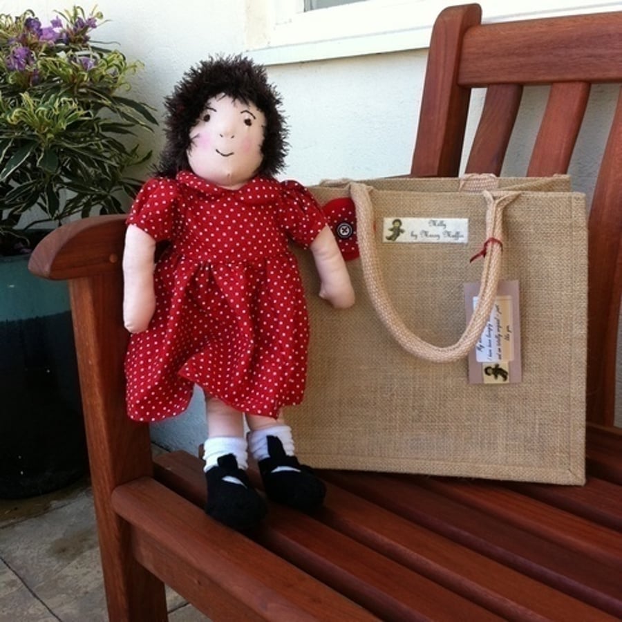 Milly rag doll - Folksy