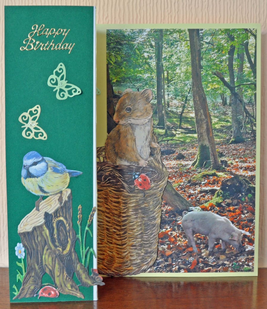 Hand made Birthday Card - Folksy