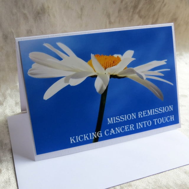 Cancer card. Cancer remission. - Folksy