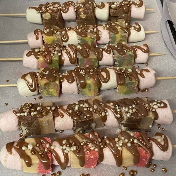 Homemade fudge sticks - Folksy