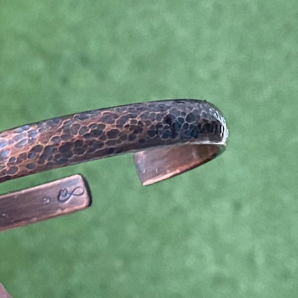 Infinity Copper Bracelet Arthrits Healing Antiq... - Folksy