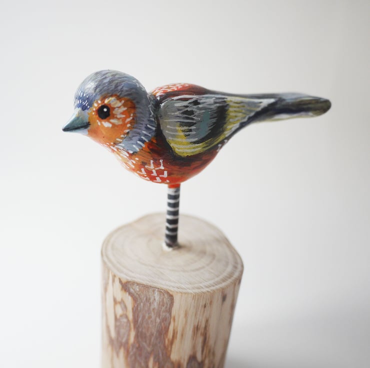 Imaginary Woodland Bird Sculpture - Folksy