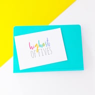 High Five Congratulations Card - Folksy