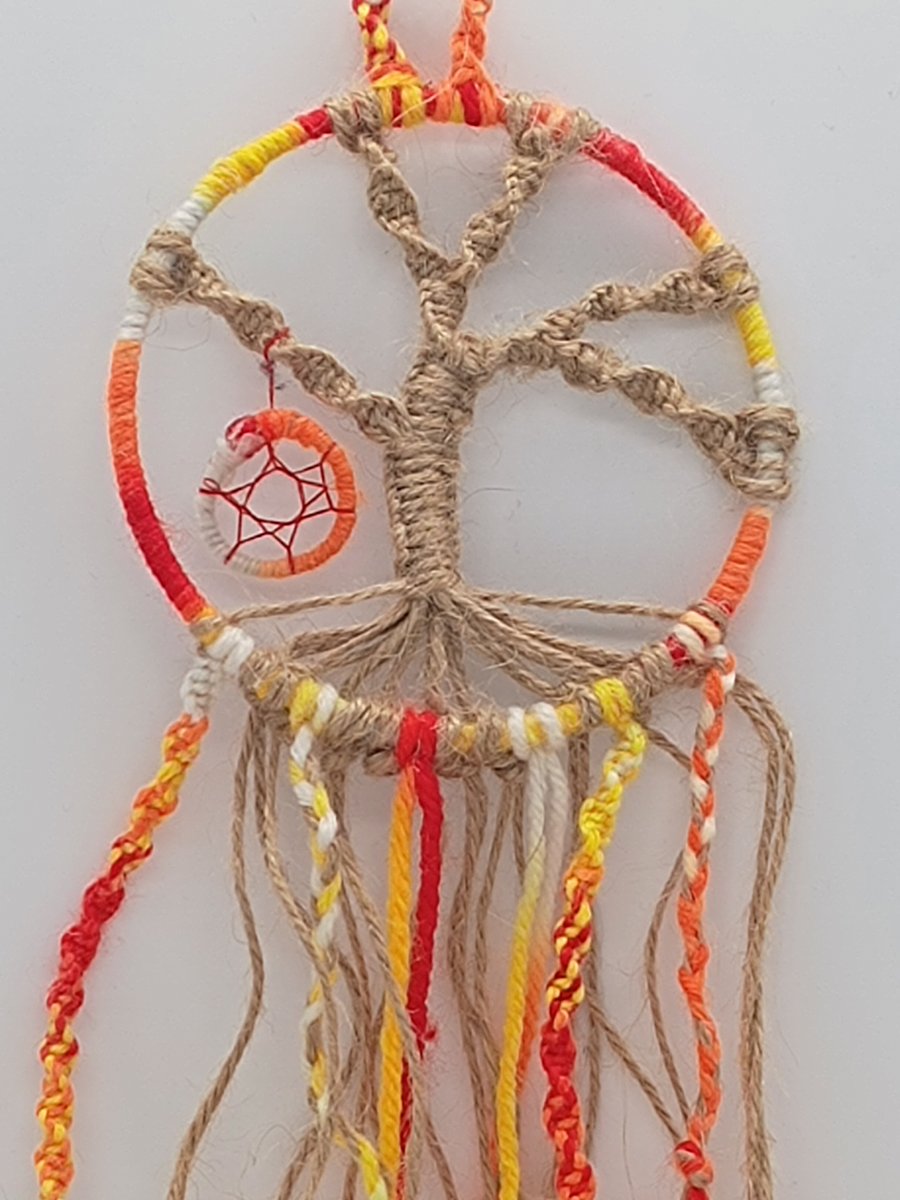 Small Tree of Life Dreamcatcher - Folksy