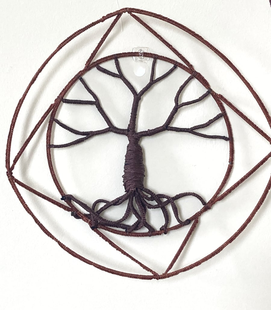 Macrame Tree of Life, Autumn Tree, includes fre... - Folksy