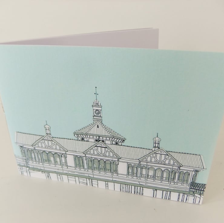 Handmade notebook - Dunoon Pier - Folksy