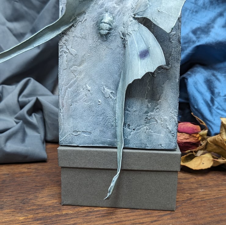 Moth and Wall Sculpture - Folksy