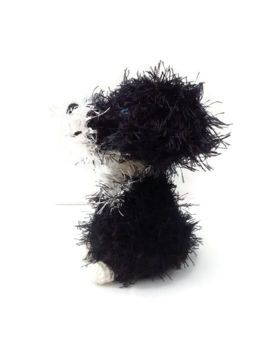 Colin the black and white Border Collie pup cro... - Folksy
