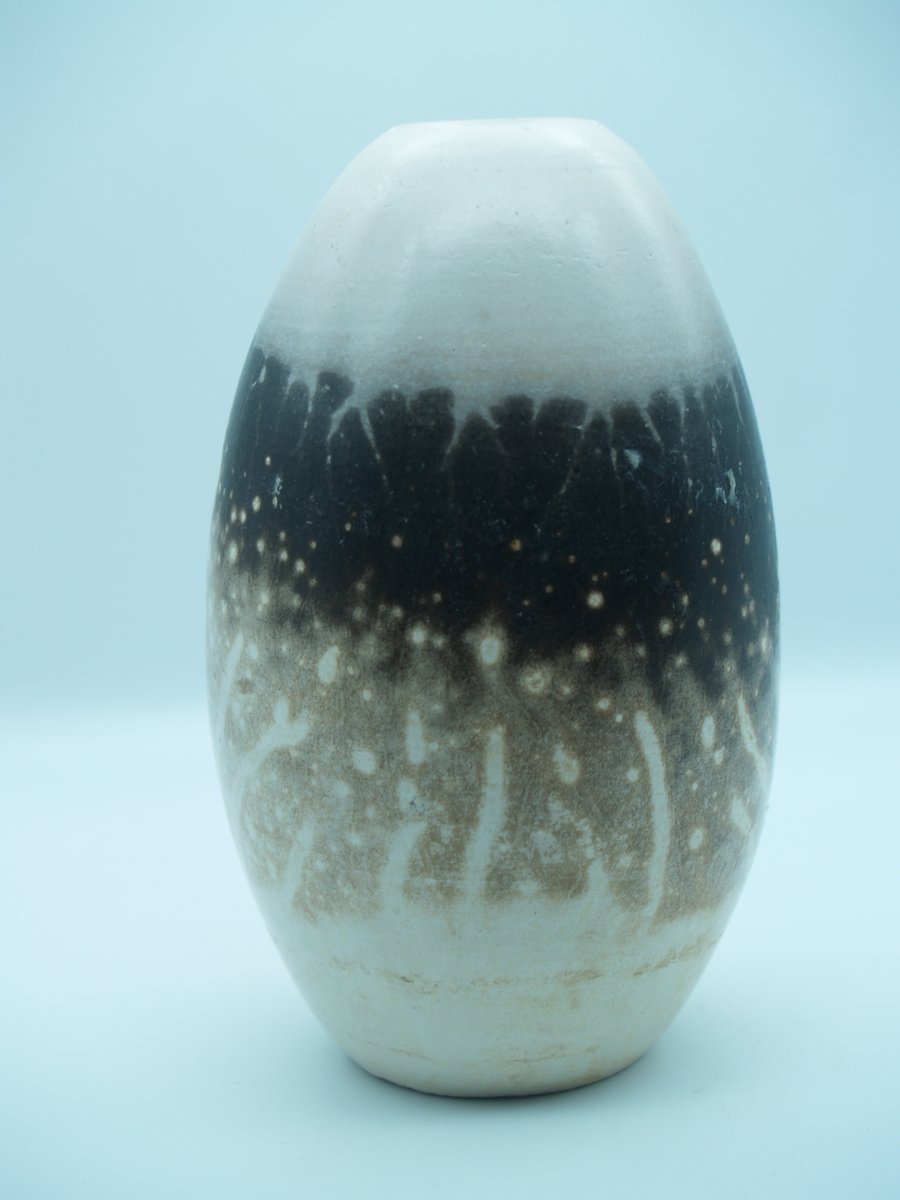 Obvara Raku Vase - Folksy