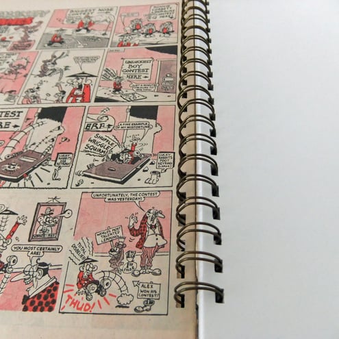 Handmade Notebook – made from The Beano comic, ... - Folksy
