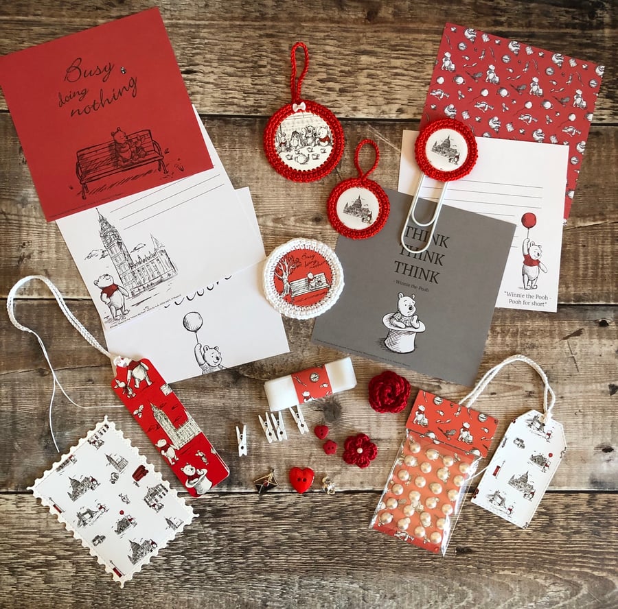 Christopher Robin journal kit gift set - Folksy