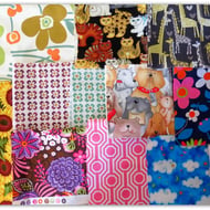 Fabric destash! A bundle of twelve fabric piec... - Folksy